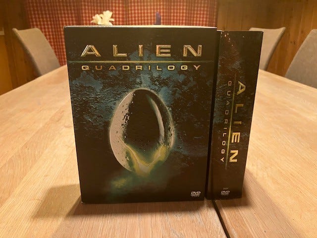 ALIEN Quadrilogy DVD Samleboks | FINN-torget