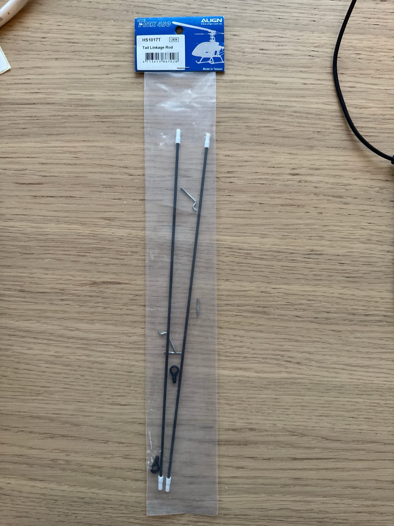 Align HS1017T T-Rex 450 tail linkage rod | FINN-torget