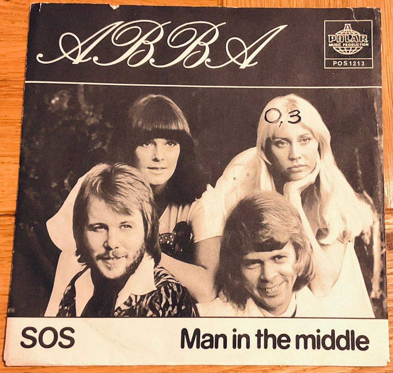 ABBA 7» singel. SOS - Man In The Middle | FINN-torget