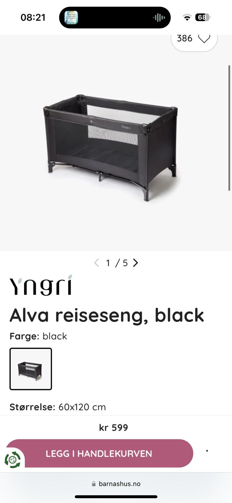 Yngri reiseseng - lite brukt | FINN-torget
