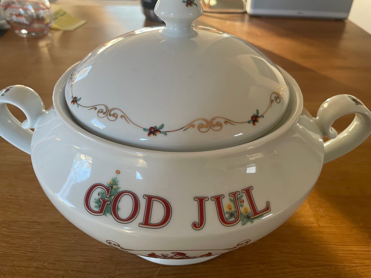 Magnor porselen/"God jul"/Lars Carlsson Terrin | FINN-torget
