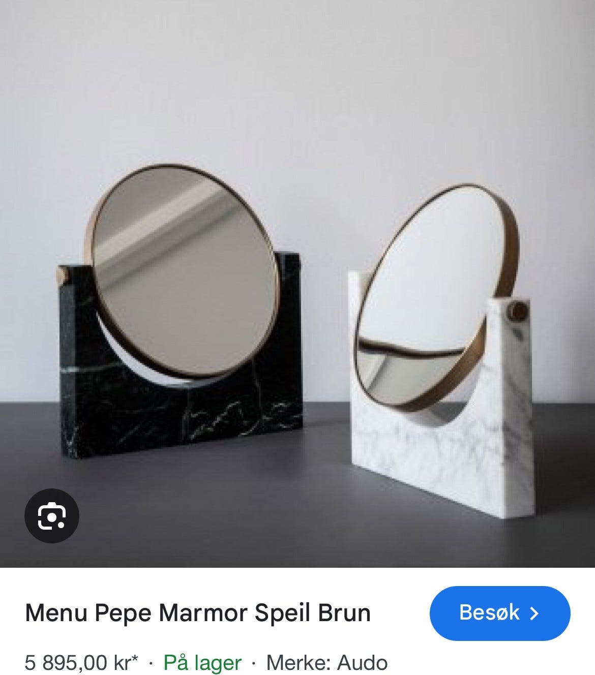 Speil marmor menu | FINN-torget