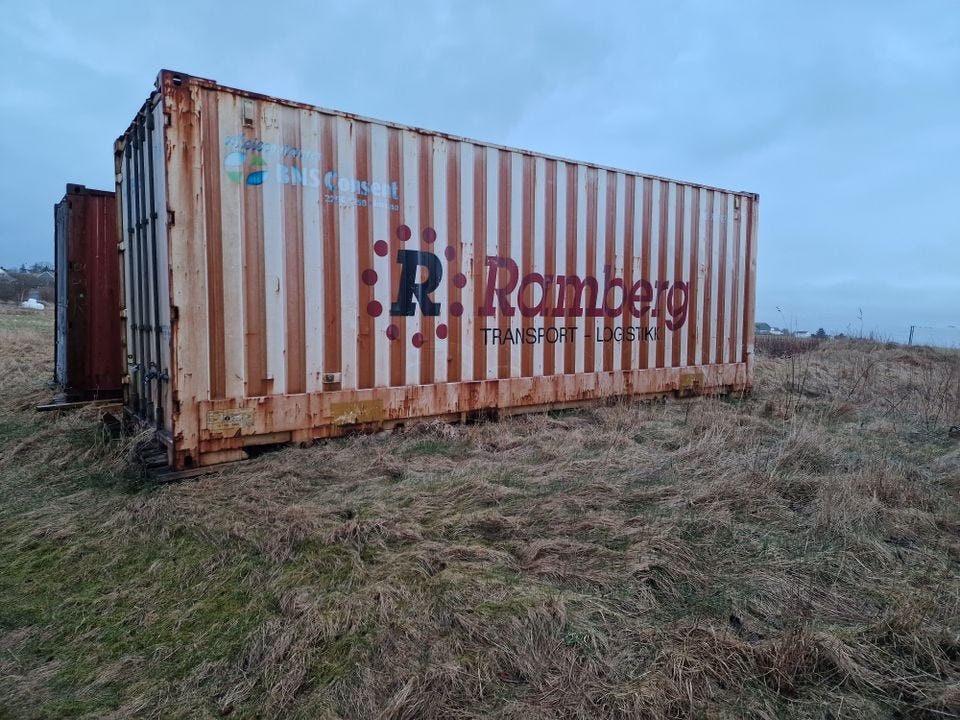Container 25 ft med sideåpning | FINN-torget