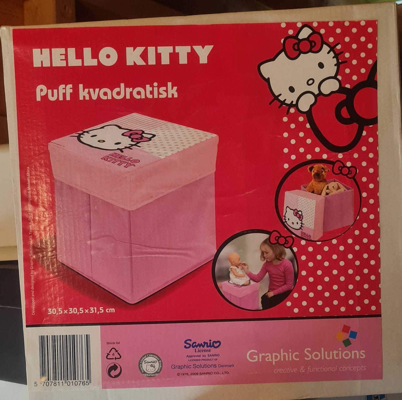 Hello kitty puff 160kr per | FINN-torget