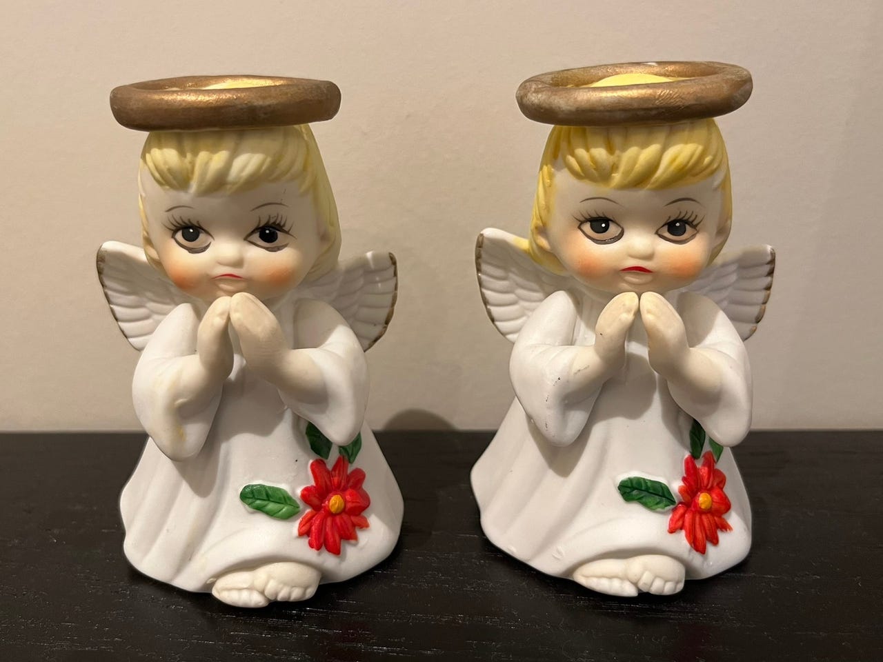 Vintage engler med bjelle | FINN-torget