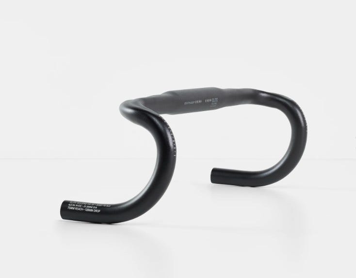 Nytt sykkel styre Bontrager Elite IsoZone VR-SF Road Handlebar | FINN ...