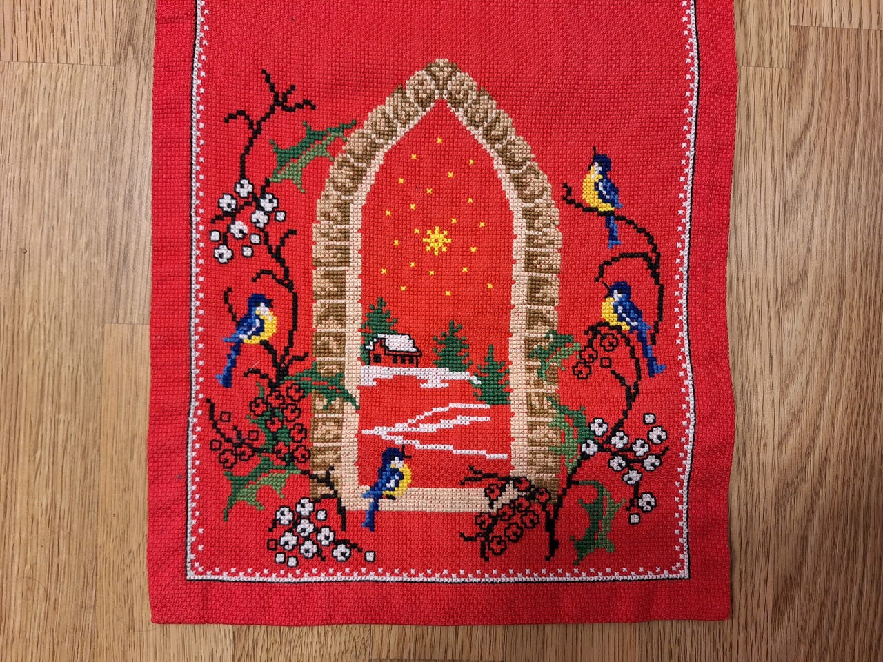 Brodert jule duk | FINN-torget