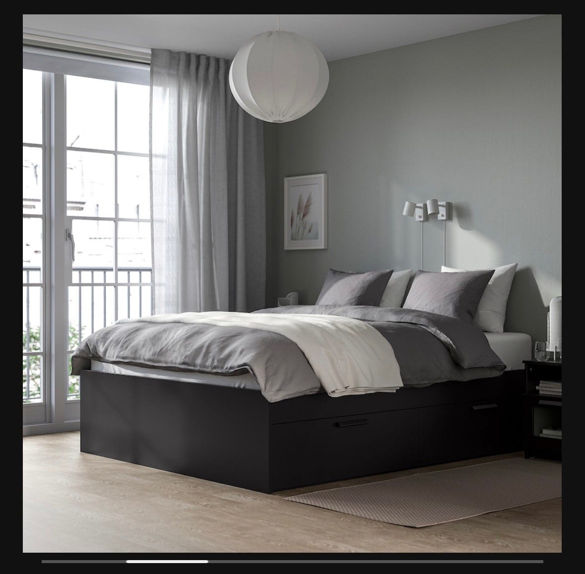 IKEA Brimnes 180cm x 200cm med madrass IKEA Hamarvik | FINN-torget