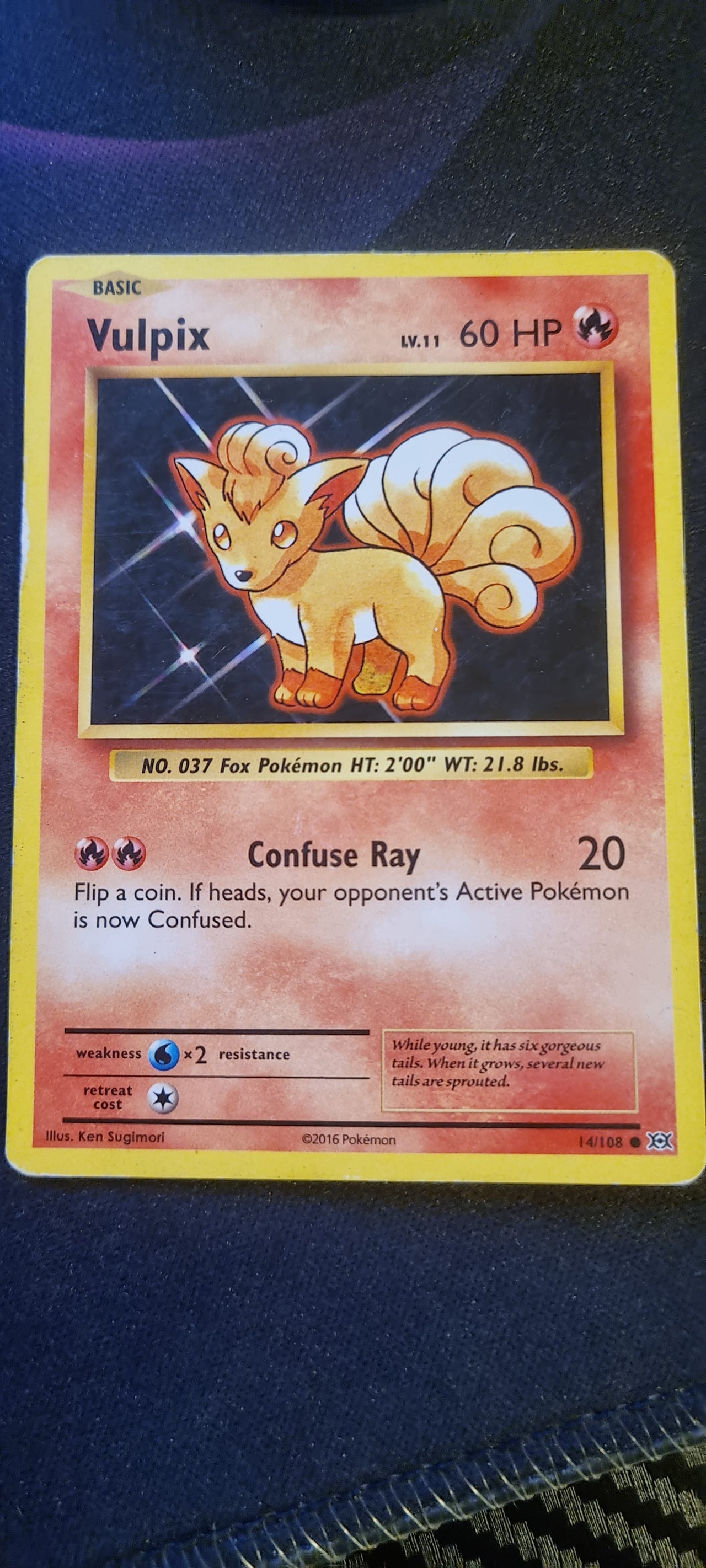Vulpix holo no shadow | FINN-torget
