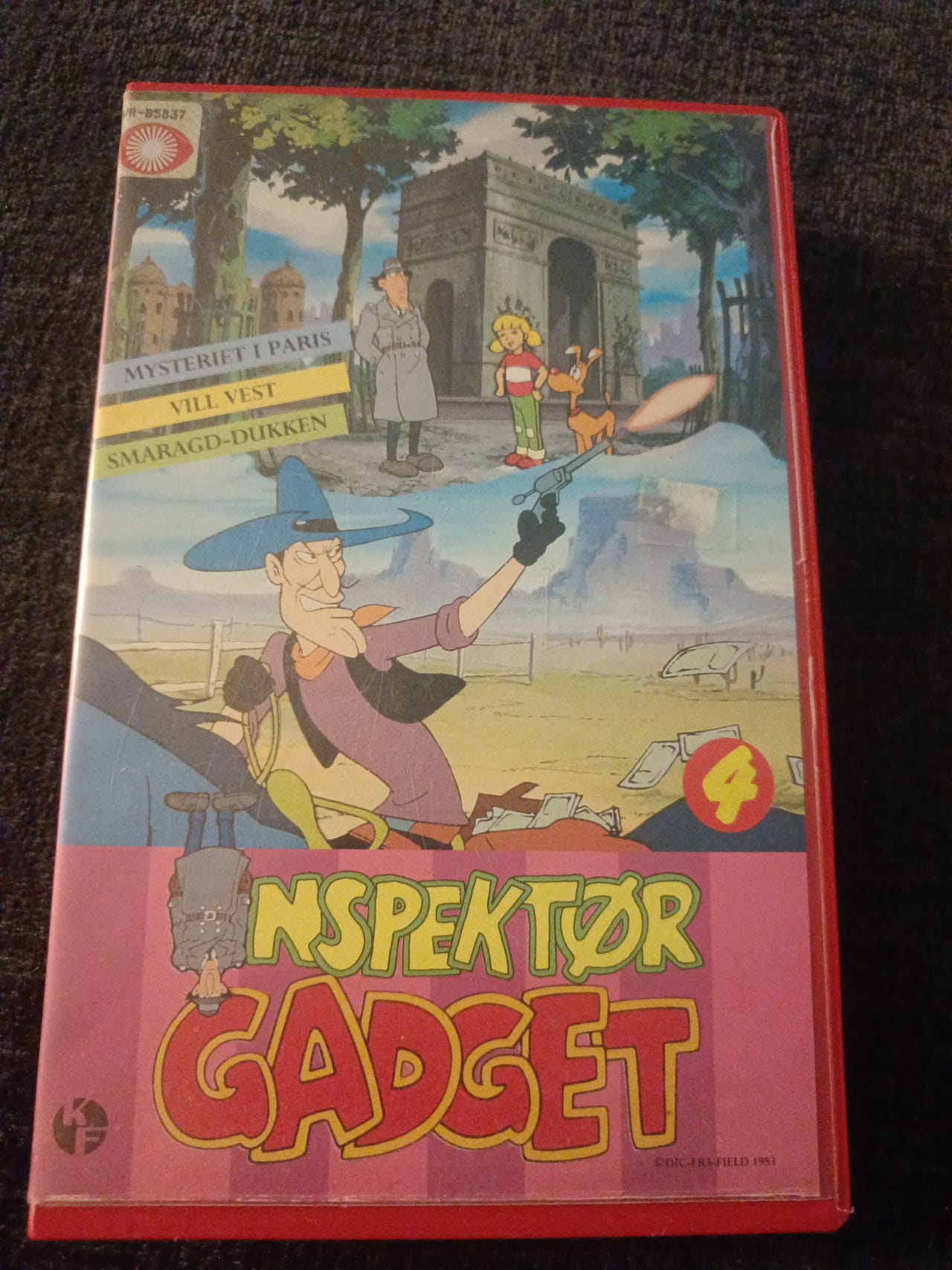 Skrotfot: Inspektør Gadget 4 VHS Bigbox Utleiefilm | FINN-torget