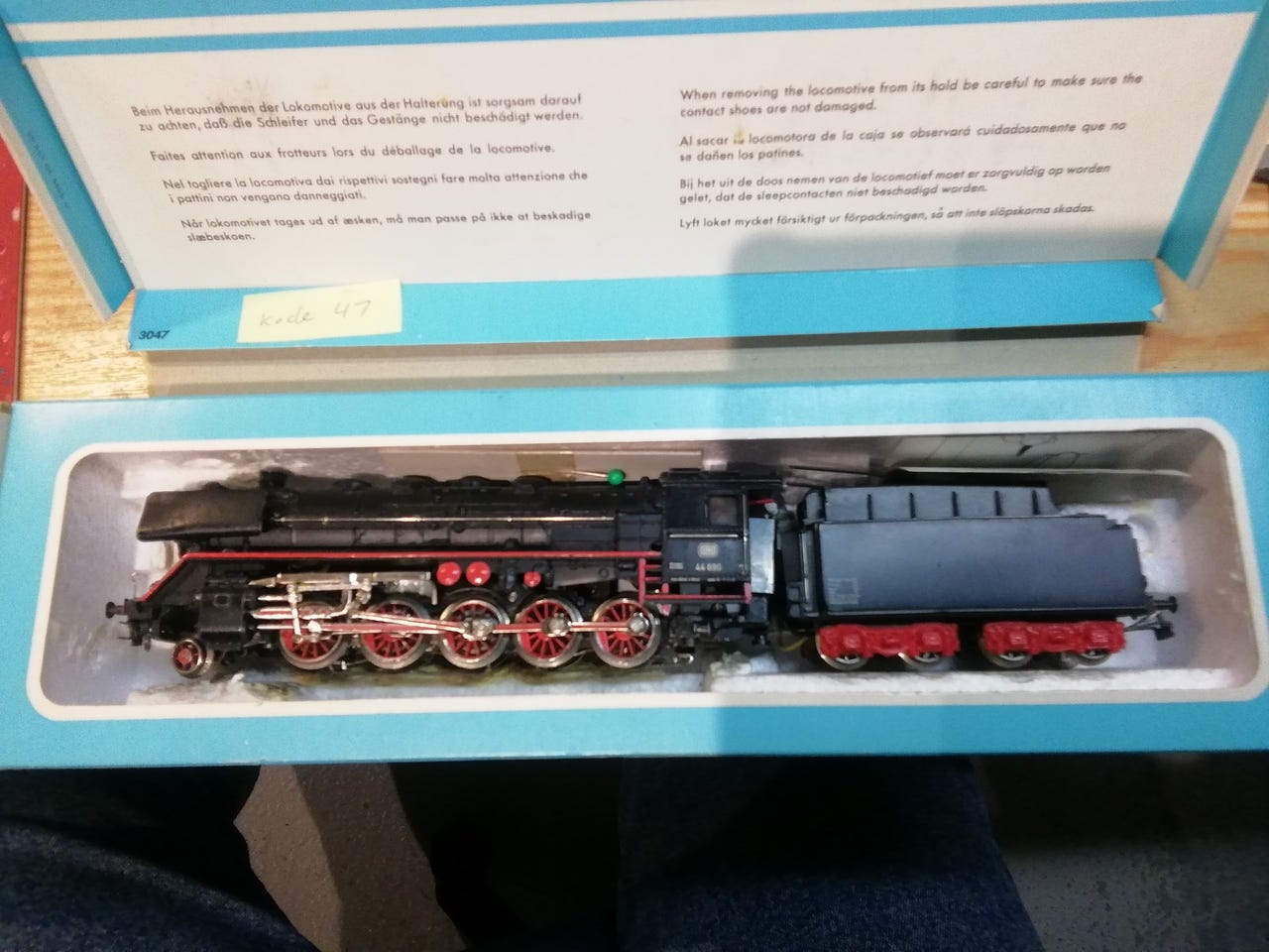 Marklin 3047, BR 44 damplokomotiv | FINN-torget