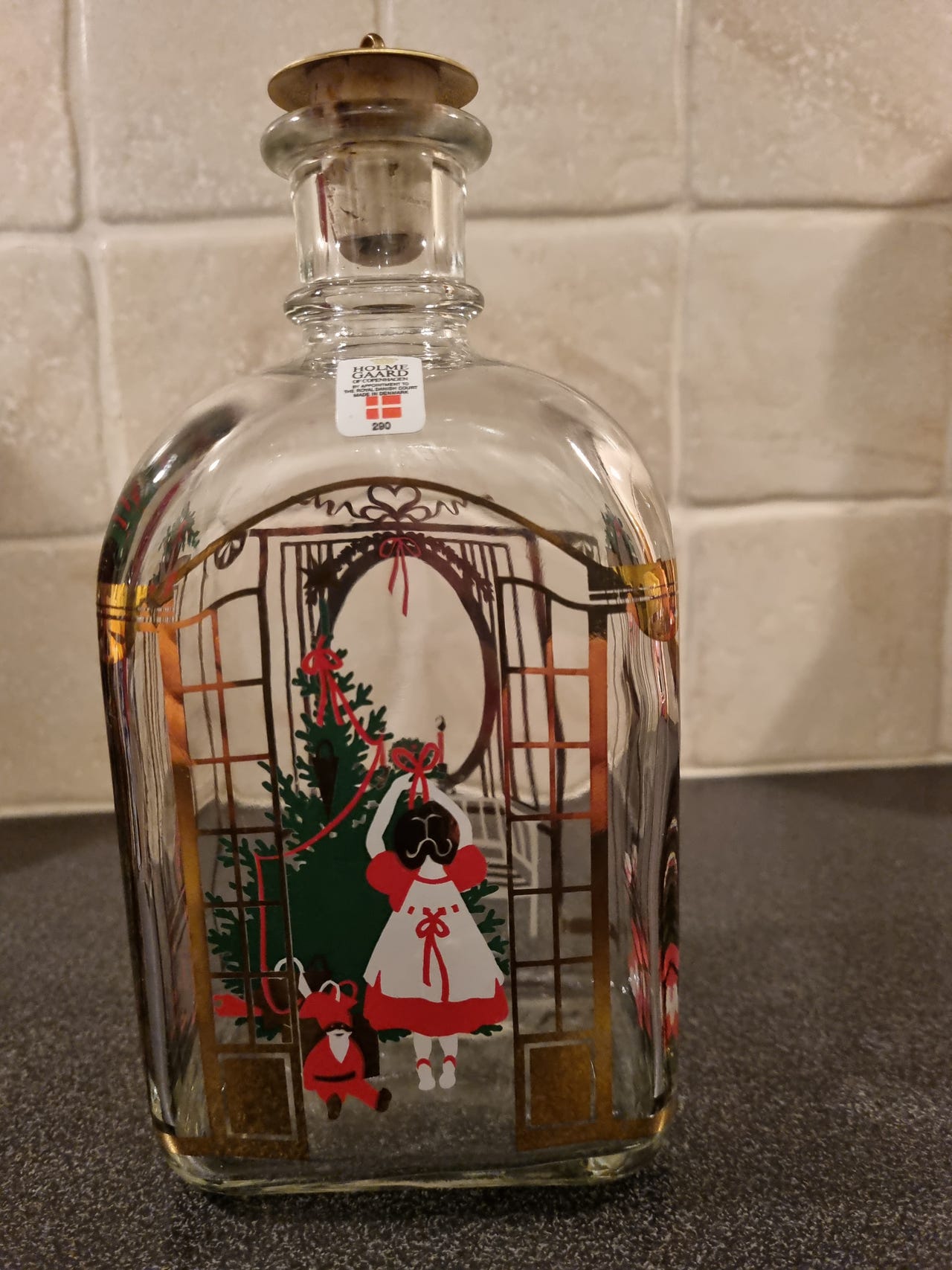 Holmegaard juleflaske | FINN-torget