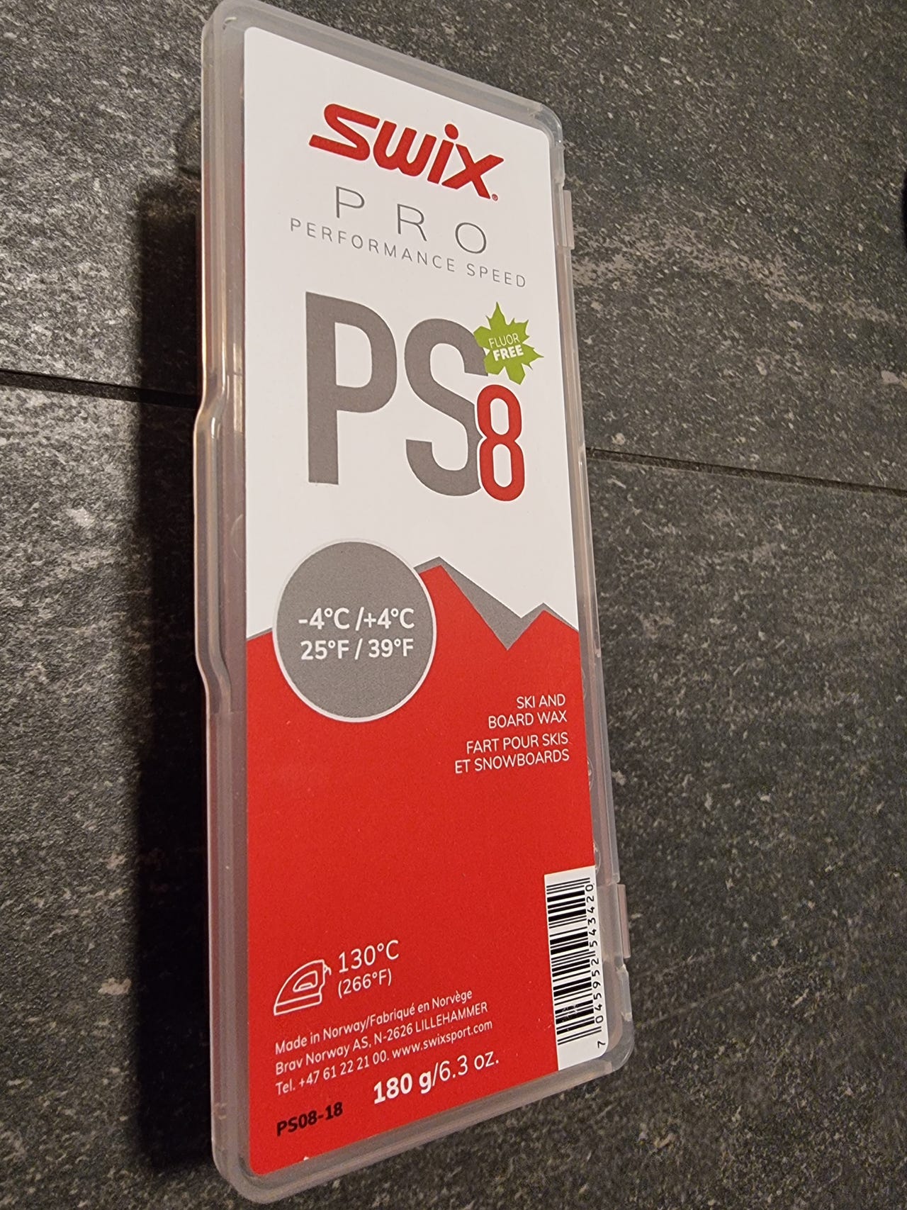 Swix PS8 glider 180g, brukt bittelitt | FINN-torget