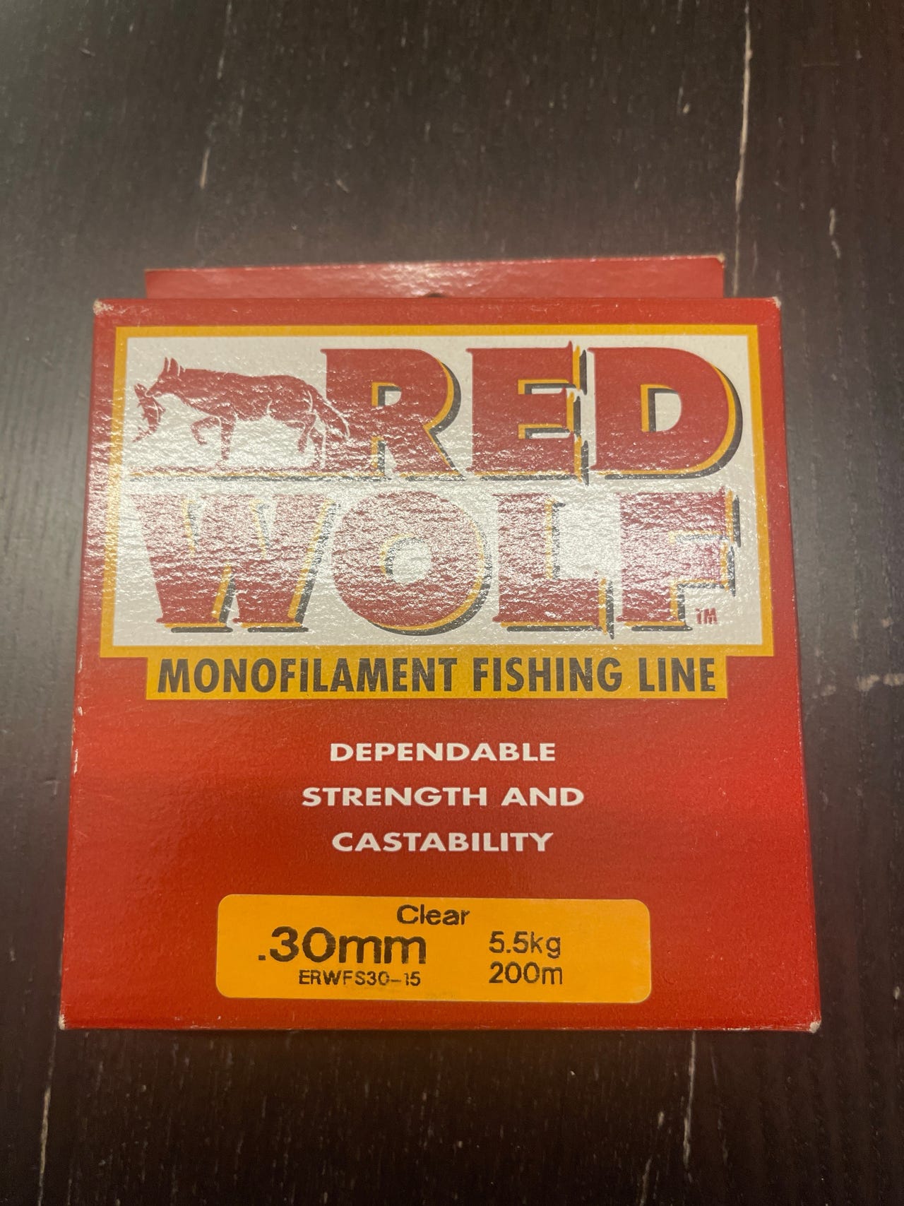 Red Wolf Monofilament Fishing Line .30mm | FINN-torget