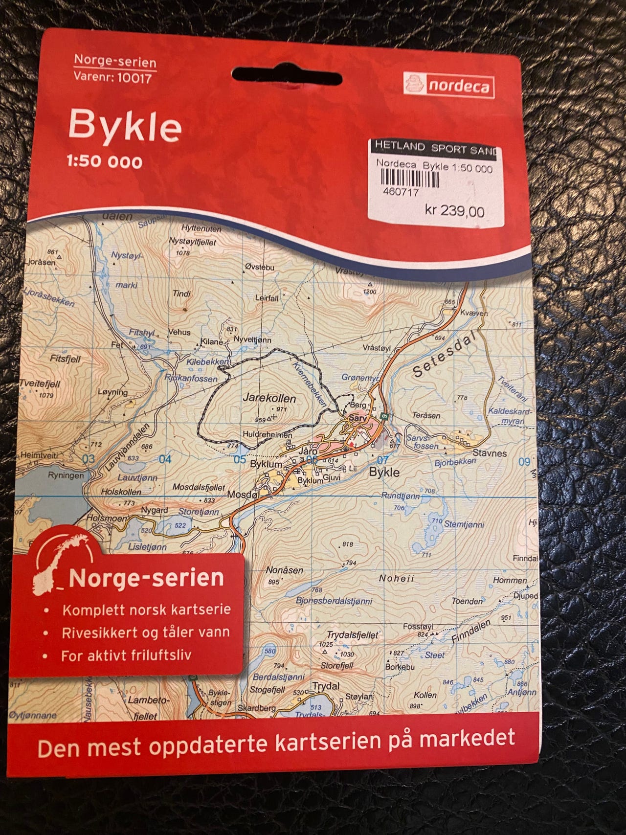 Bykle 1: 50 000 Nordeca kart | FINN-torget