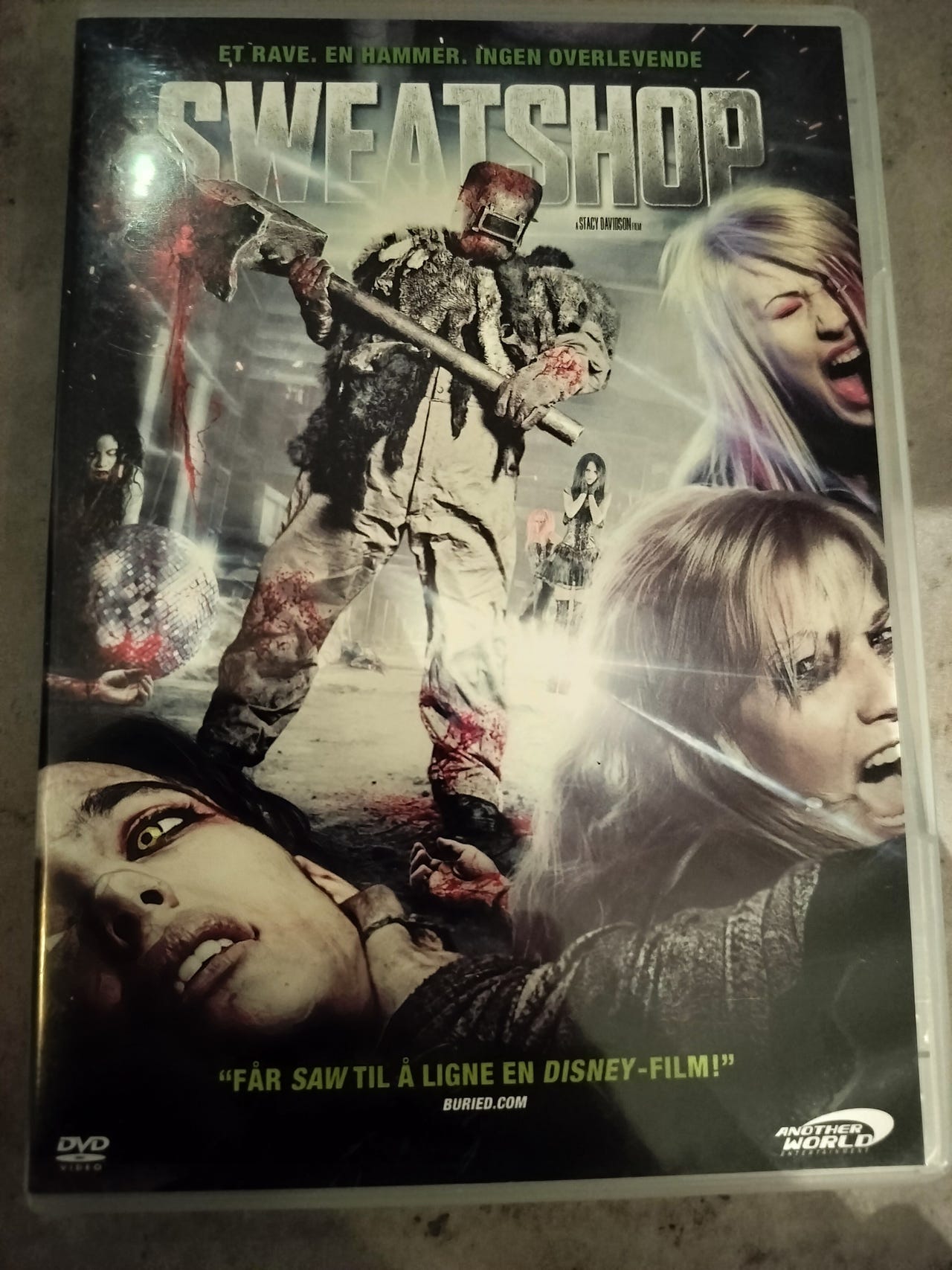 Sweatshop ( DVD) Splatter - Horror - 2010 | FINN-torget