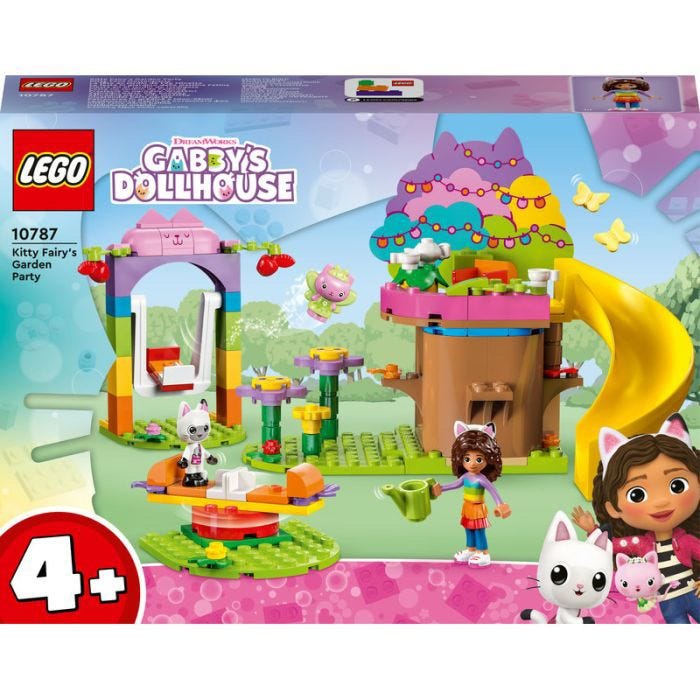 LEGO Gabby's Dollhouse - Kitty Fairys hagefest 4+ | FINN-torget