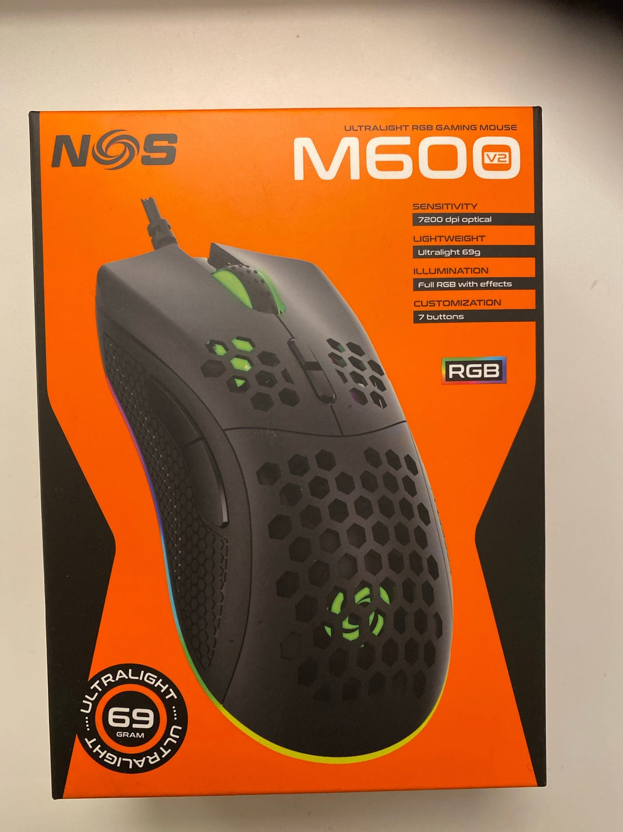 NOS M-600 v2 Ultralight PC-mus | FINN-torget