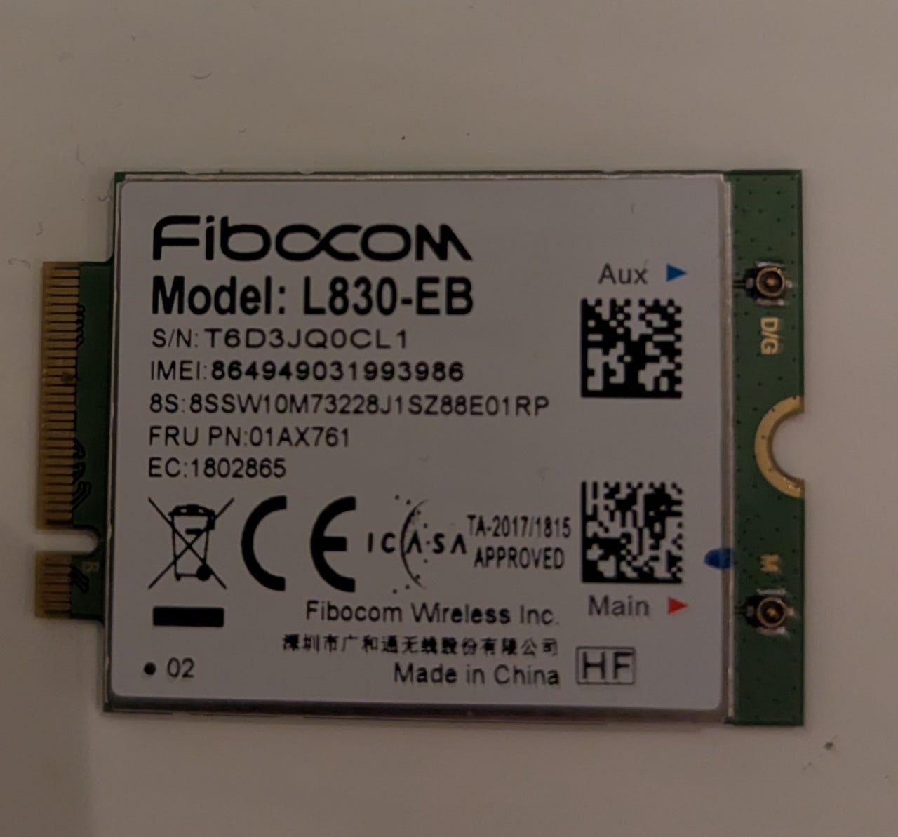 Fibocom L830-EB | FINN-torget