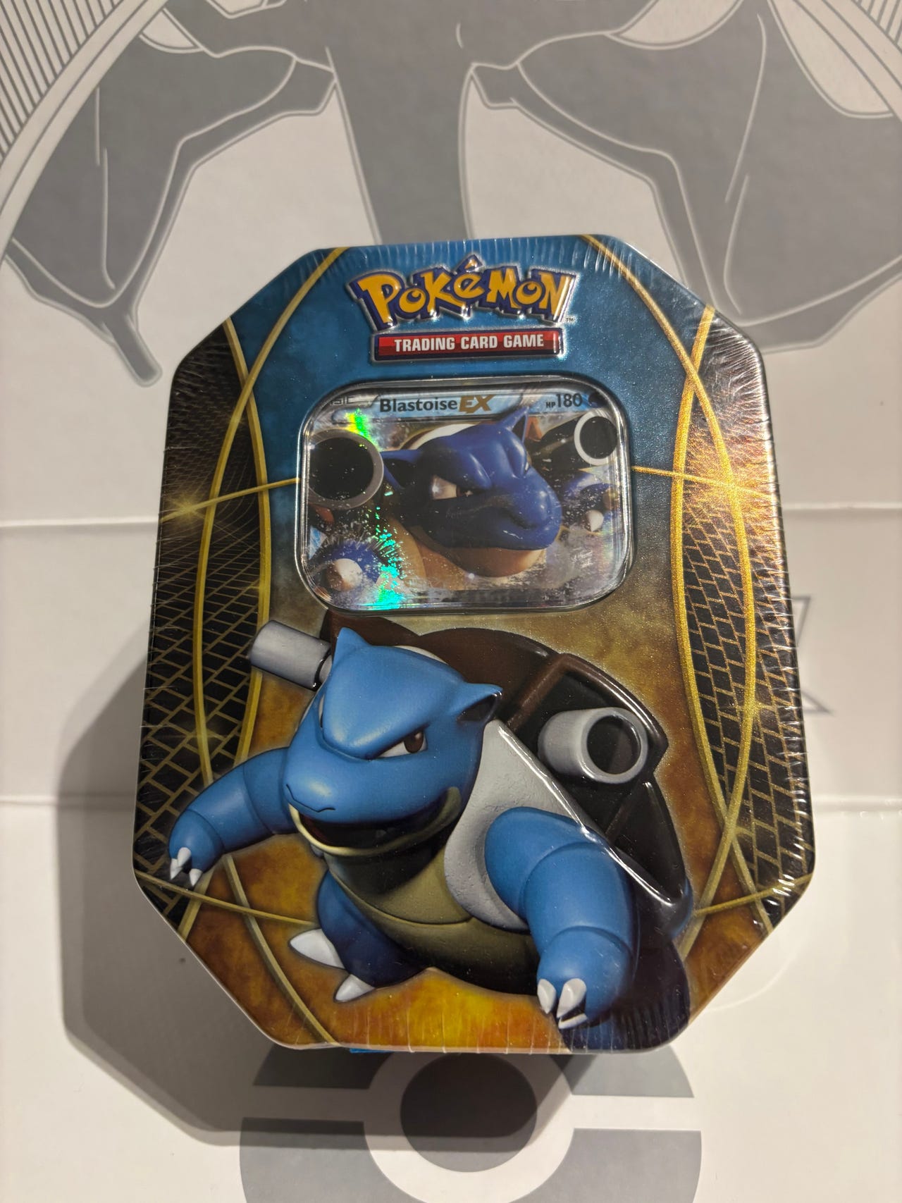 Pokemon Tin: Power Beyond 2016 Blastoise EX Tin | FINN-torget