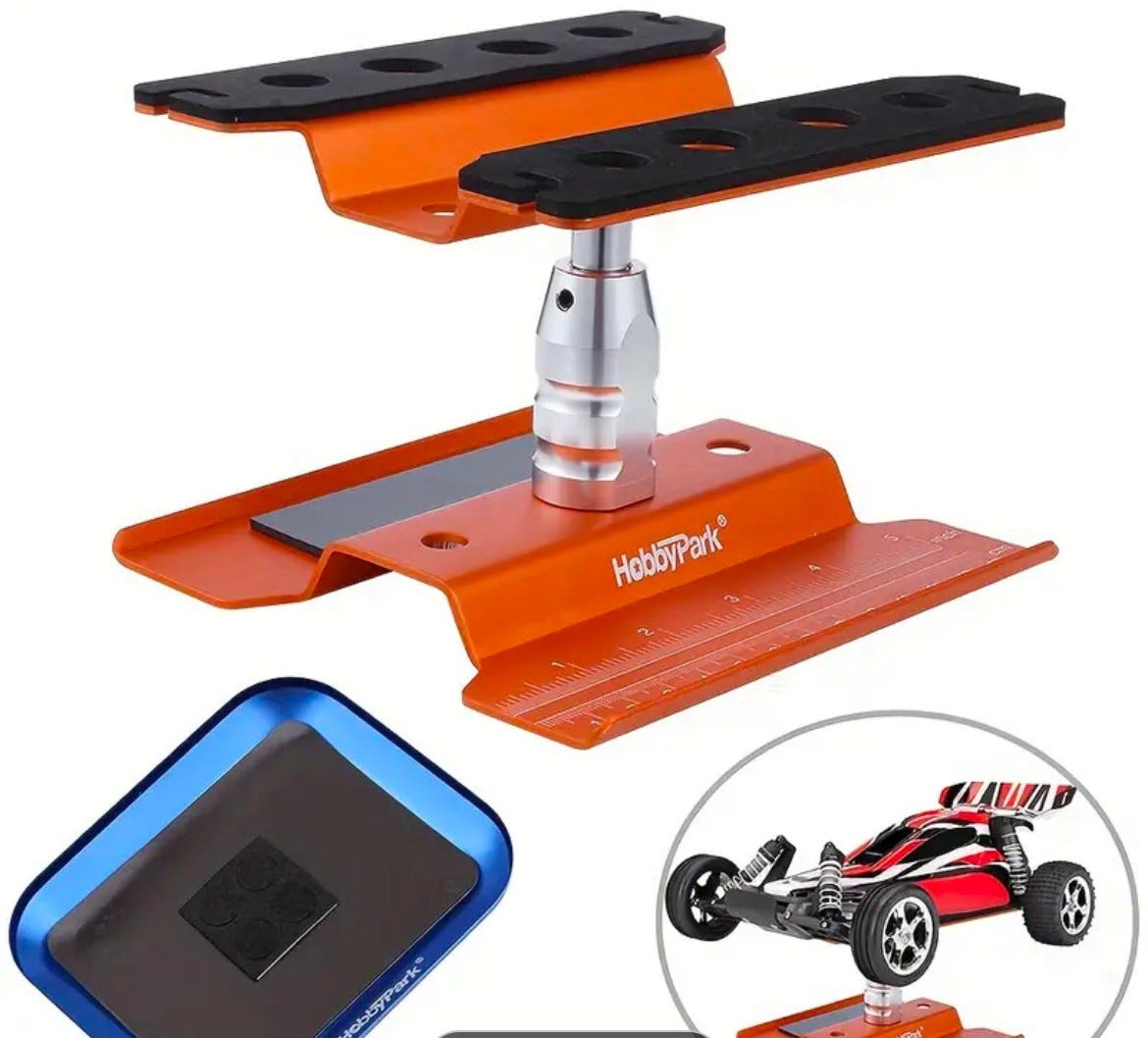 Rc-bil stand med magnetskål | FINN-torget