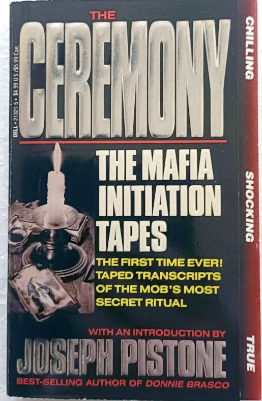THE CEREMONY - The mafia initiation tapes. | FINN-torget