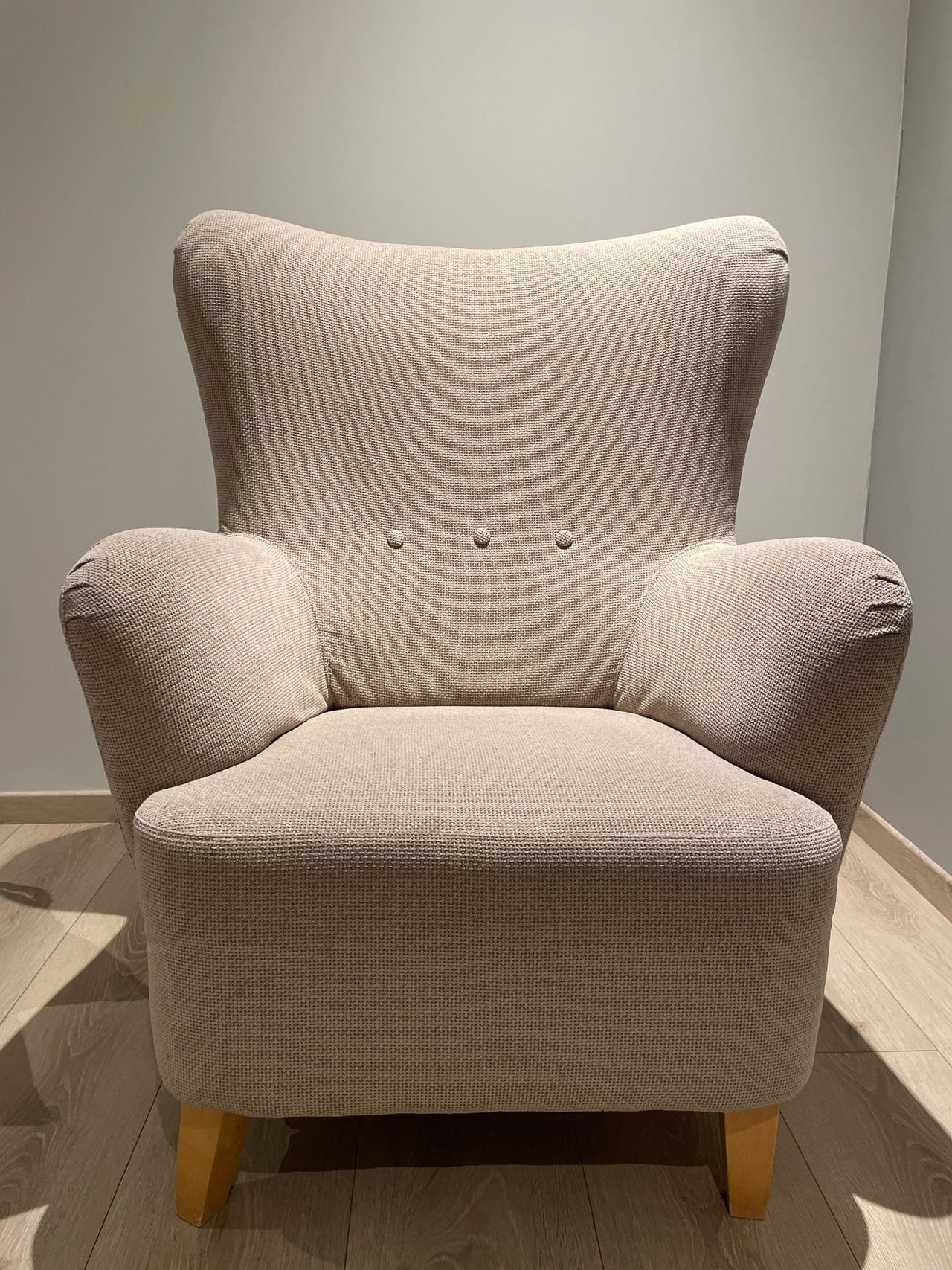 Beige lenestol | FINN-torget