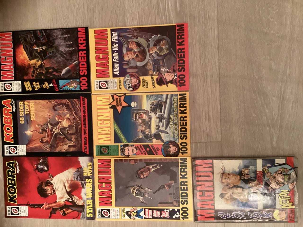 Magnum album 1986-87 og Kobra | FINN-torget