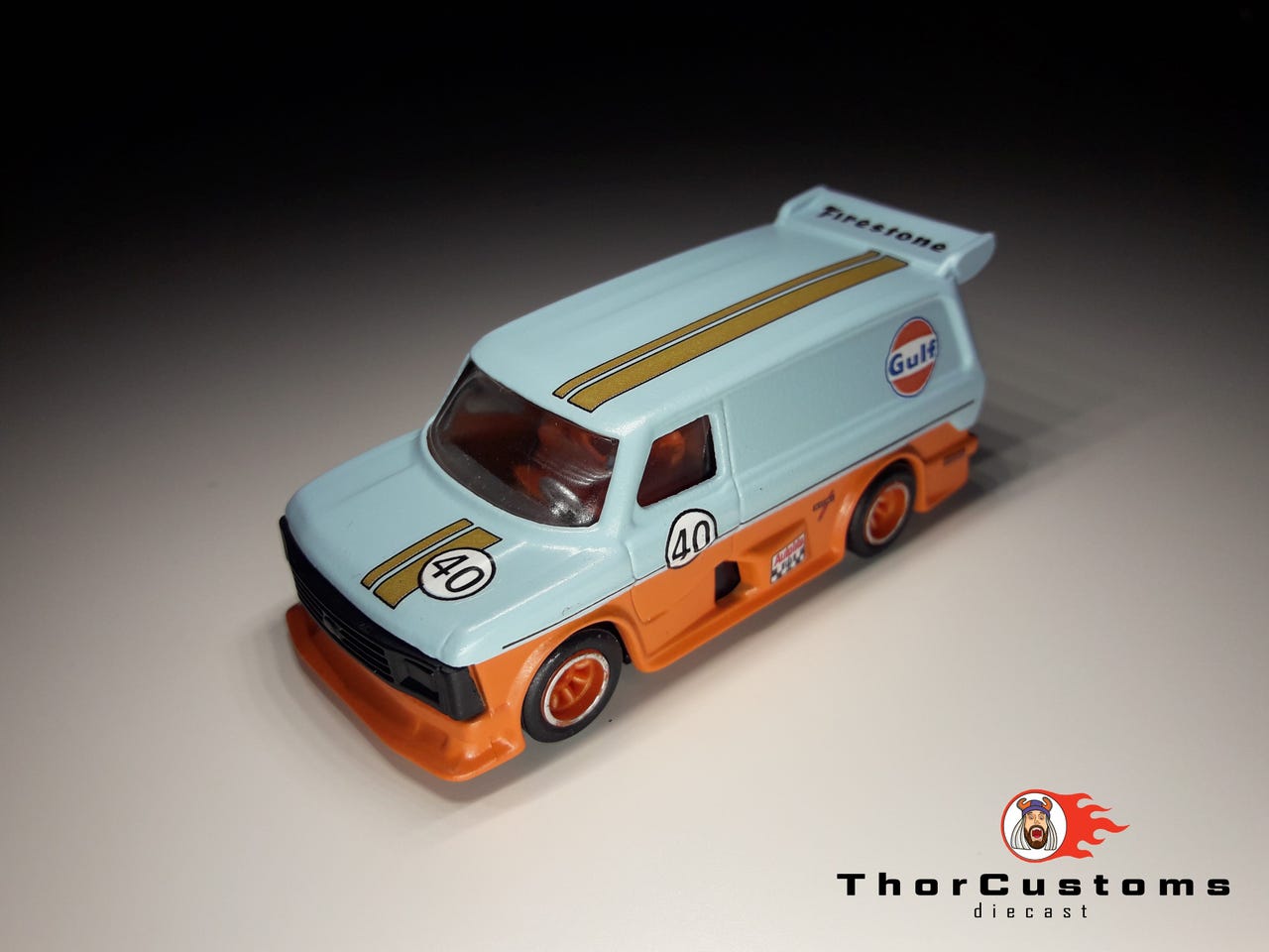 Matchbox Ford Supervan II az Gulf (Hot Wheels) | FINN-torget