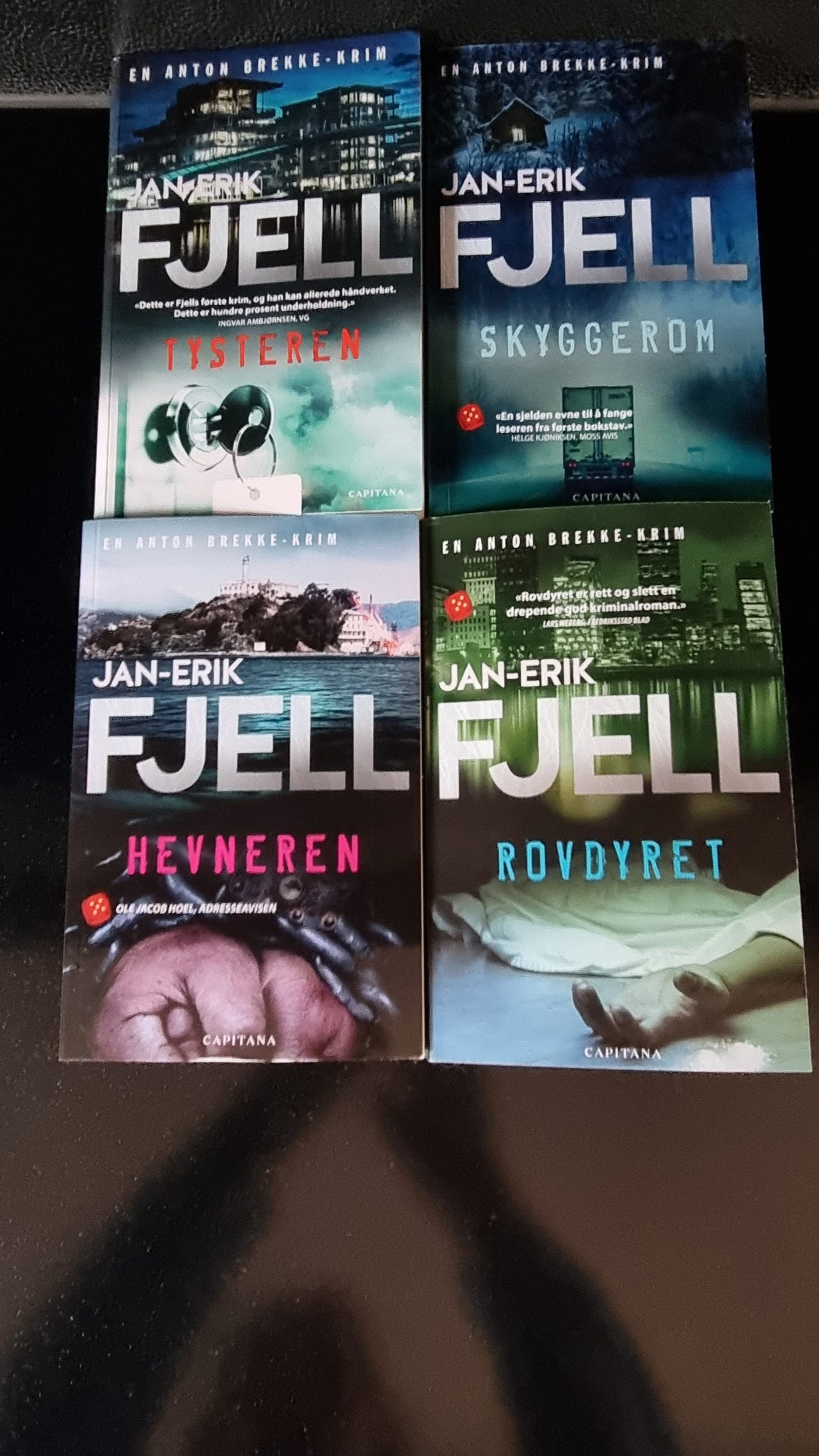 Jan-Erik Fjell om Anton Brekke - fire første i serien | FINN-torget