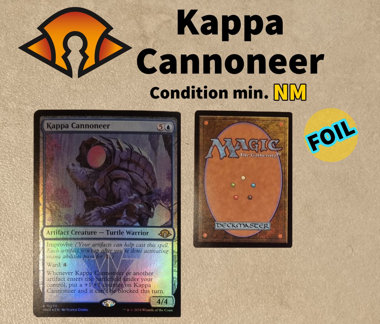 Magic The Gathering - Kappa Cannoneer, NM | FINN-torget
