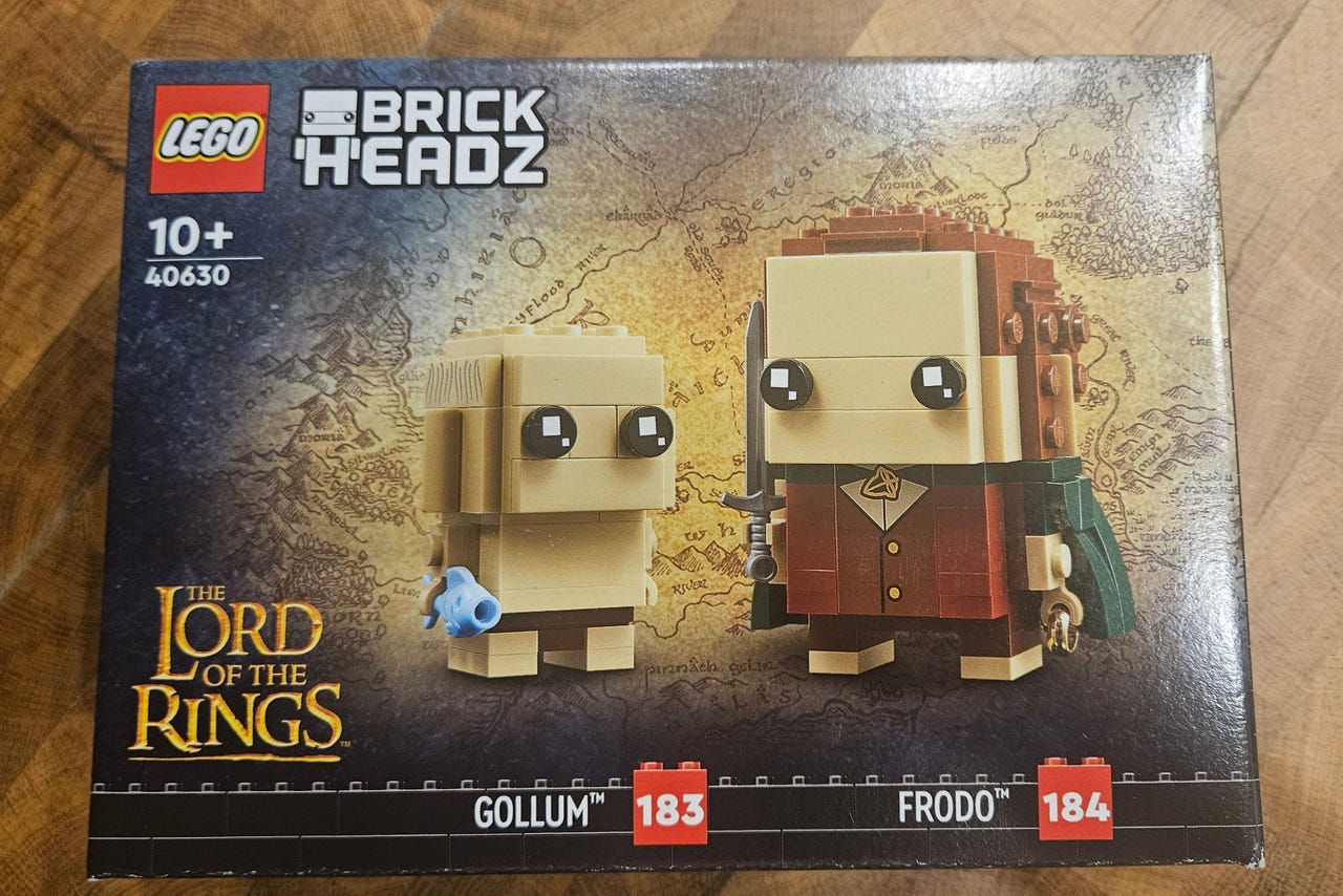 Lego Frodo og Gollum Brickheadz | FINN-torget