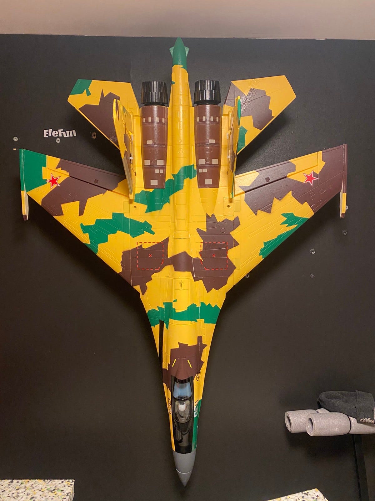 Freewing SU-35 twin 70mm Thrust Vector | FINN-torget