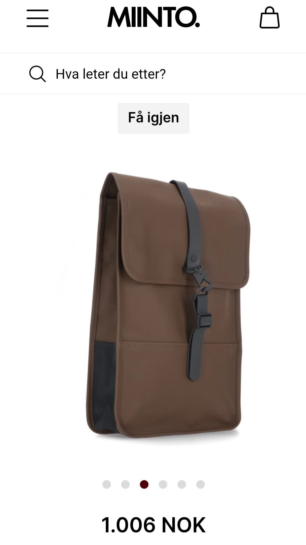 Rains Sekk, ubrukt | FINN-torget