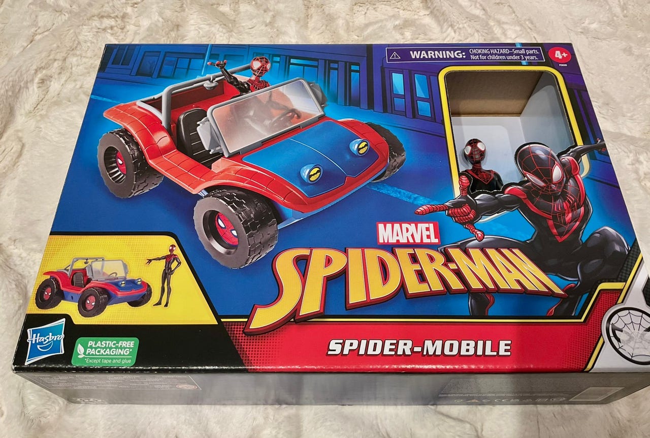 Ny og ubrukt! 🎁🕷️ Marvel "Spider-Man" Spider-Mobile. nydelig gave ...