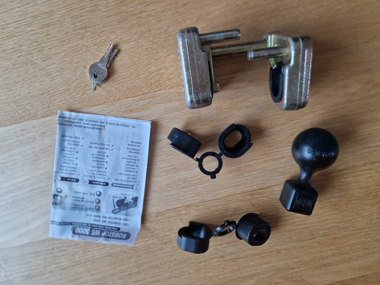 Robstop WS 3000 campingvognlås | FINN-torget