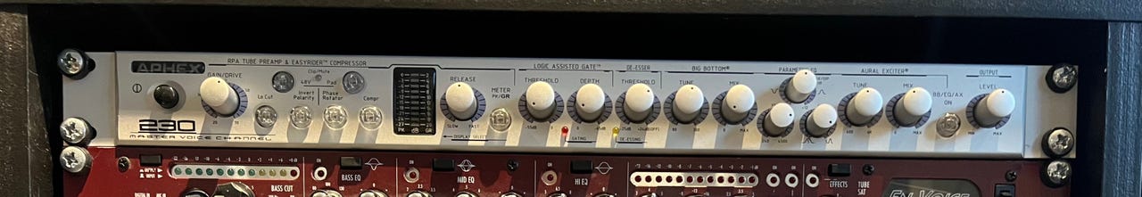 Aphex 230 Master Voice Channel - Rør preamp | FINN-torget