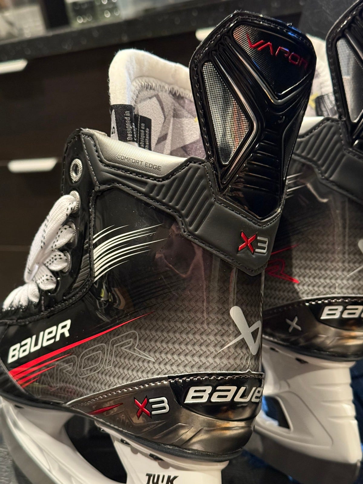 Ubrukt skøyter - i eske - Bauer X3 intermediate size 5 Fit EE (EU 38,5 ...
