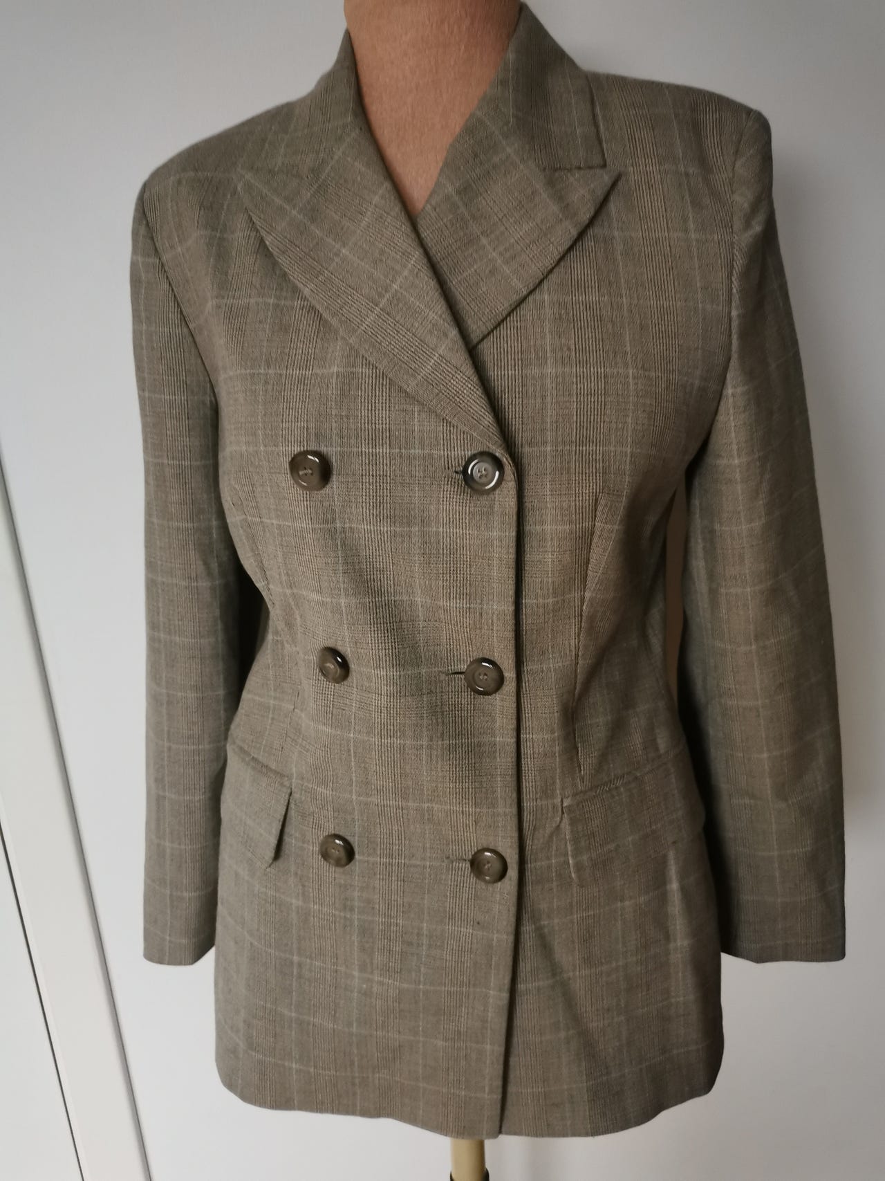Kvalitets vintage dobbelkneppet blazer fra Mexx str M | FINN-torget