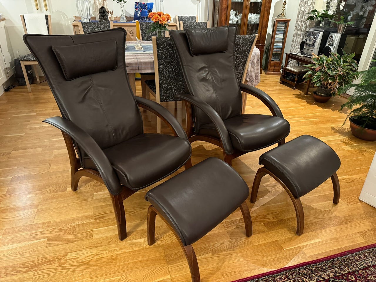 2x Brunstad Delta Adventure lenestoler i skinn | FINN-torget
