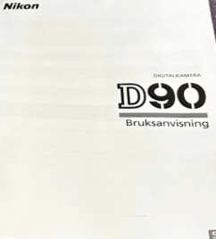Nikon D90 bruksanvisning | FINN-torget