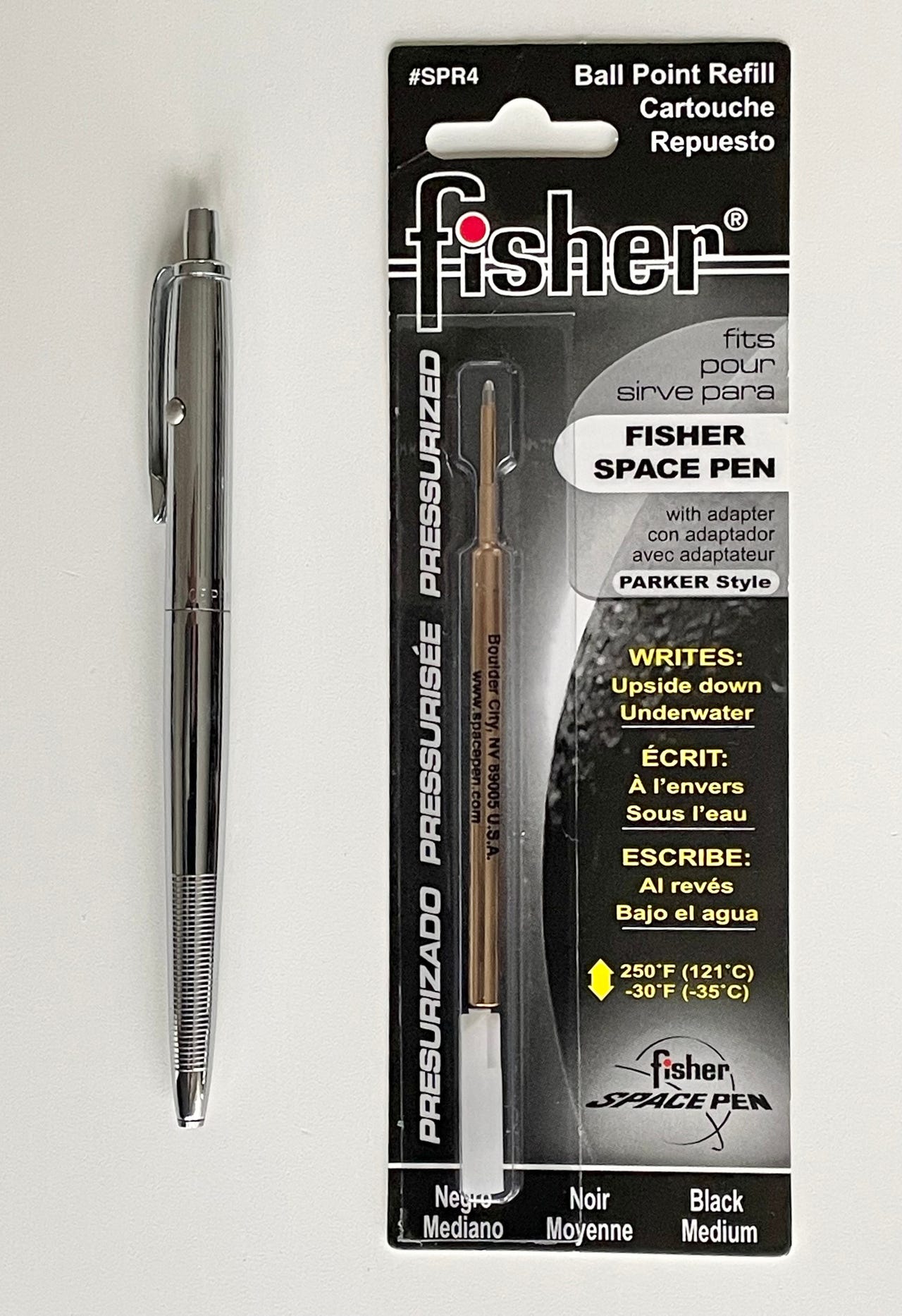 Fisher space pen + refill. Original AG7. | FINN-torget