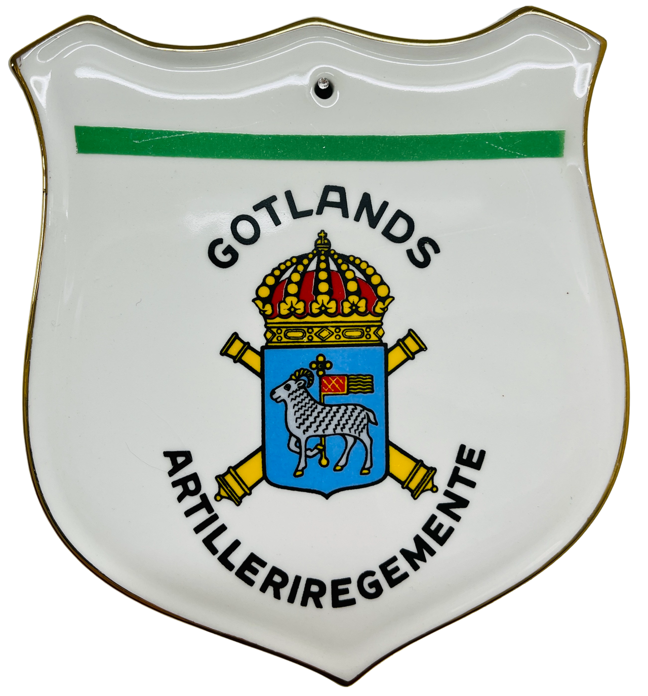 Thomsen crest Gotlands Artilleriregemente | FINN-torget
