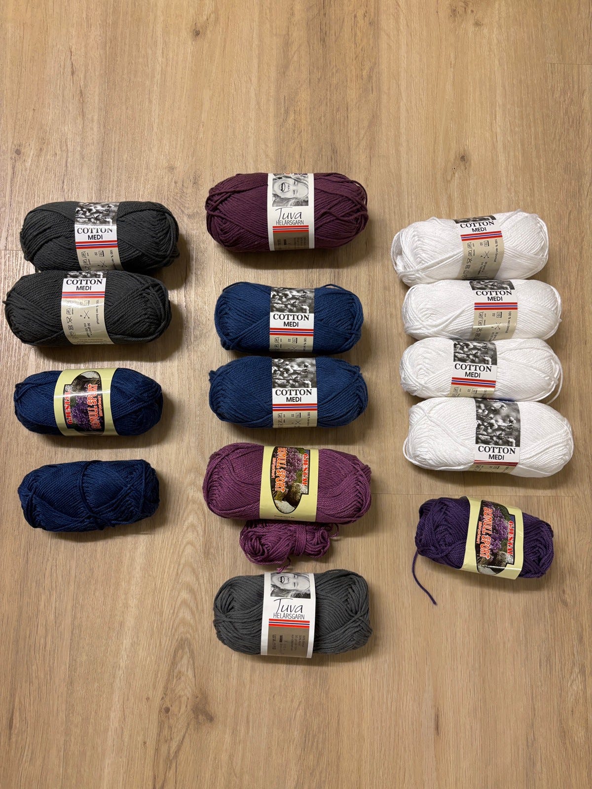 Diverse heklegarn | FINN-torget