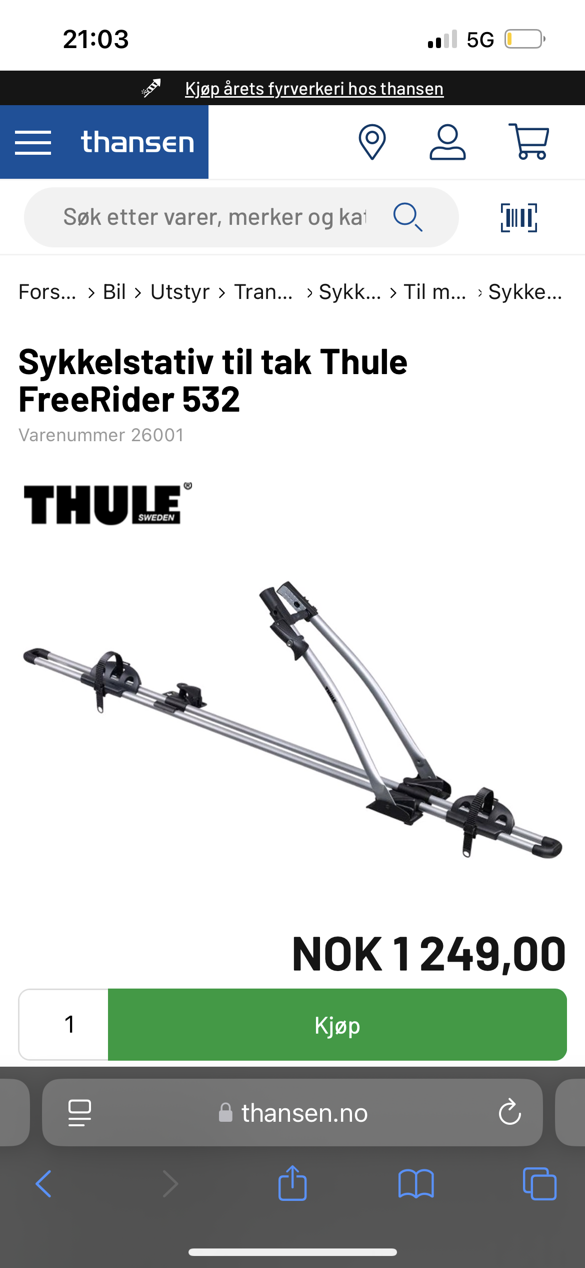 4 stk sykkelstativ til biltak - flyttekupp | FINN-torget