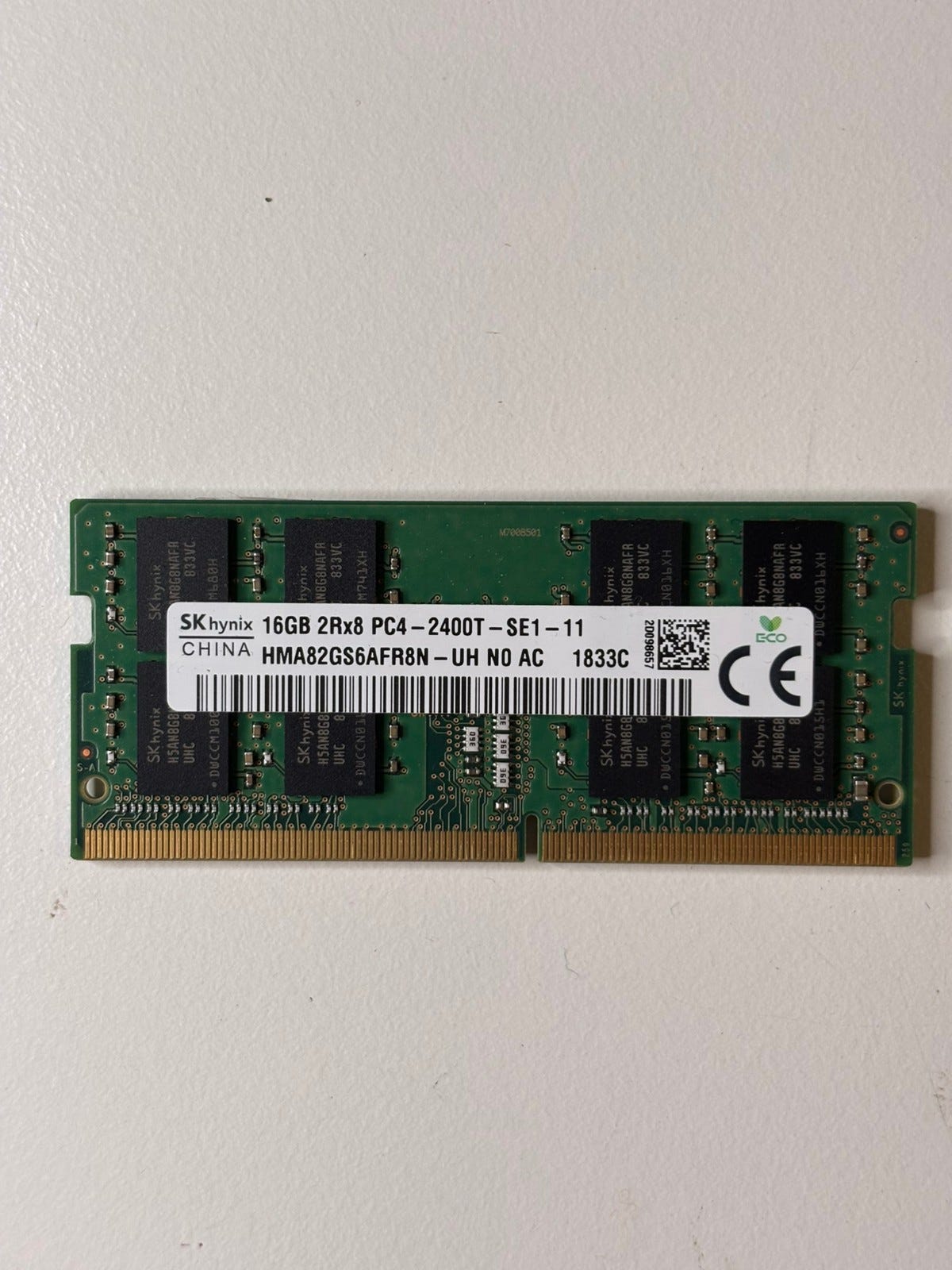 SK Hynix SO-DIMM DDR4 2400MHz 16GB DRAM | FINN-torget