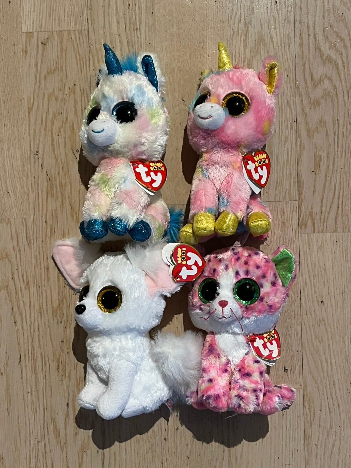 4 TY bamser 15 cm høye selges samlet | FINN-torget