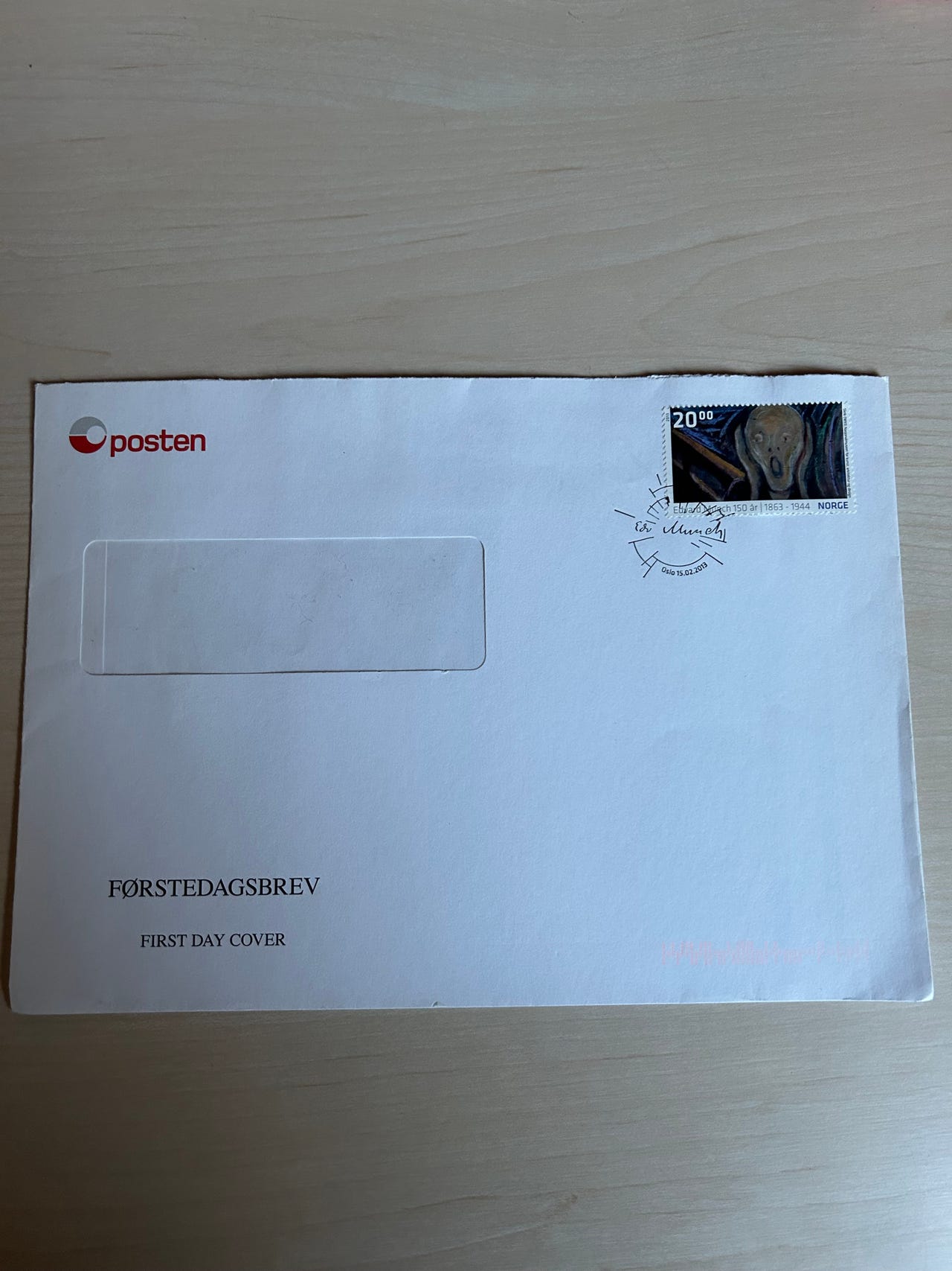 Norge- fdc Edvard Munch | FINN-torget