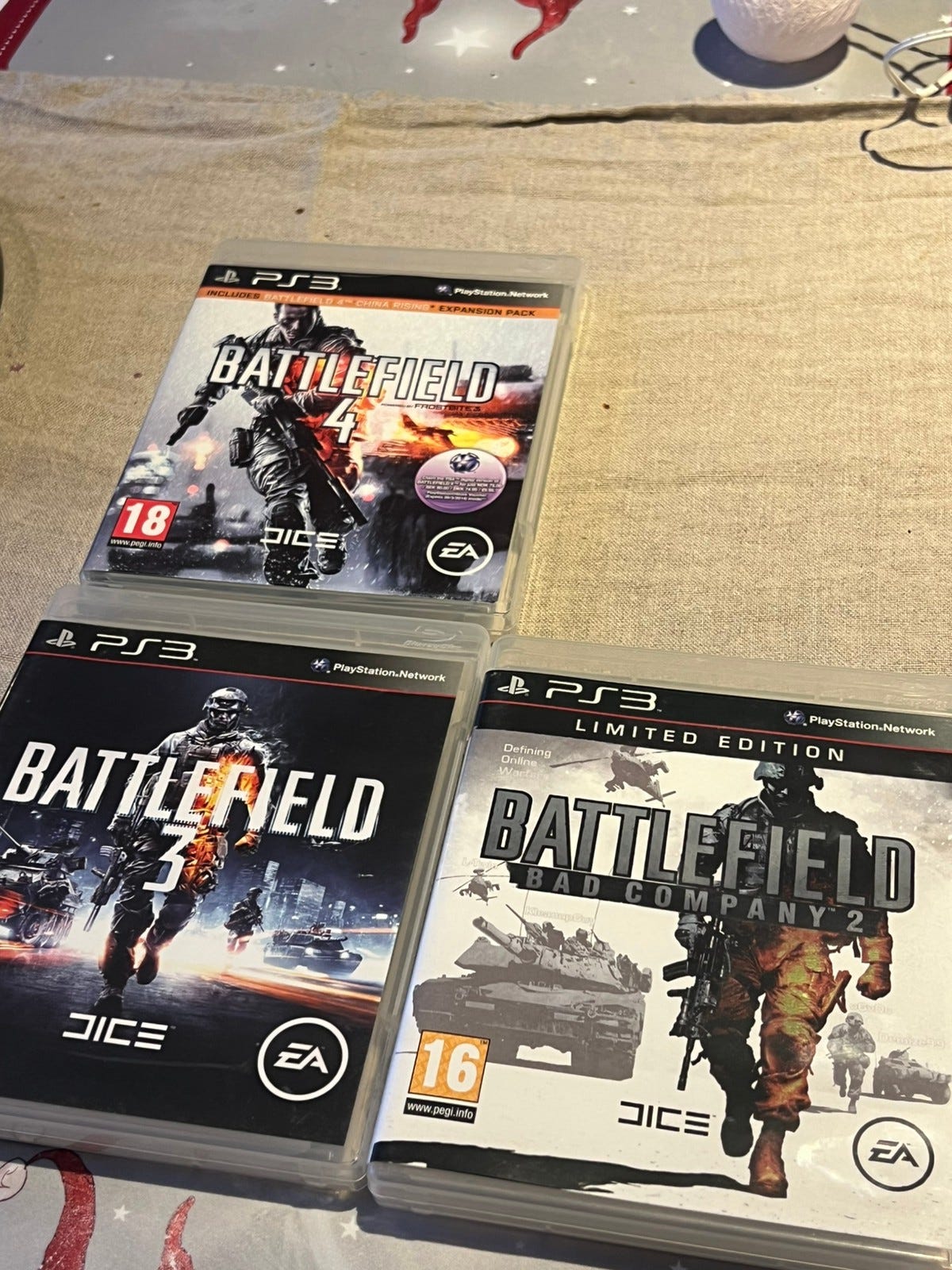 Battlefield spill (3 stk samlet) | FINN-torget