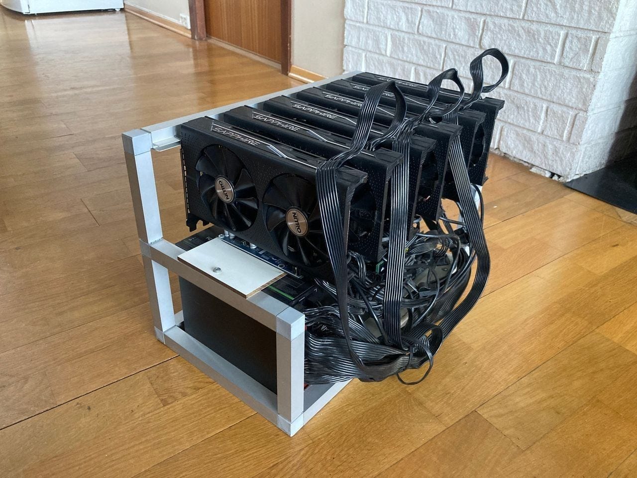 Mining Rig med 6 GPU | FINN-torget